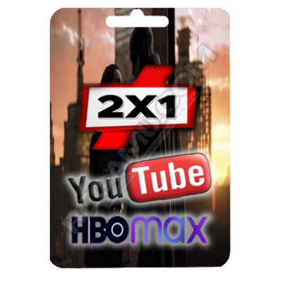 Combo Hbo Max + Youtube 30 Dias || REGAMU